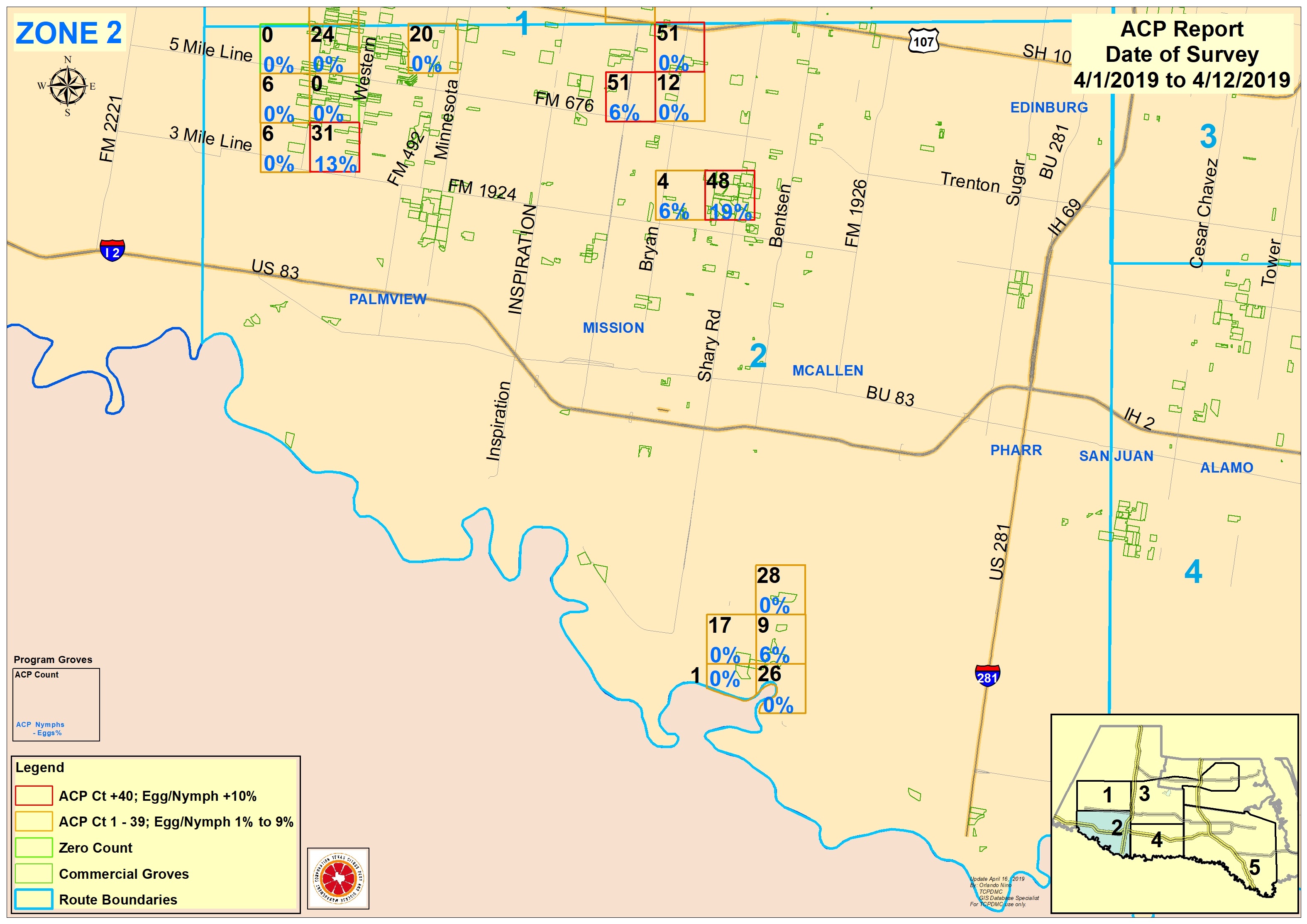 April 1 – April 12, 2019 – THE TEXAS CITRUS INDUSTRY