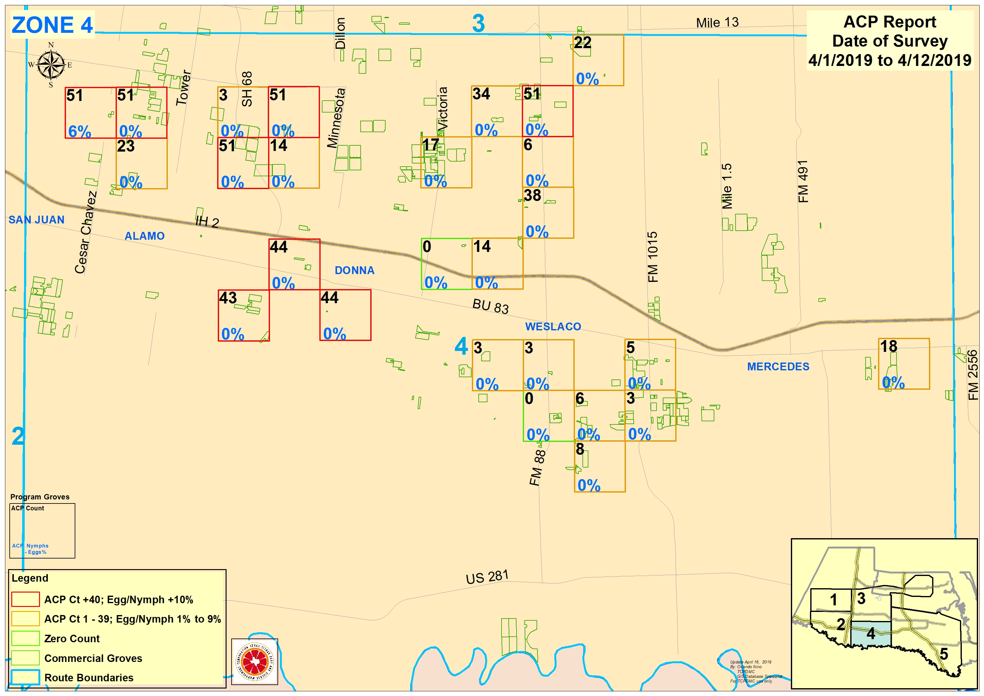 April 1 – April 12, 2019 – THE TEXAS CITRUS INDUSTRY