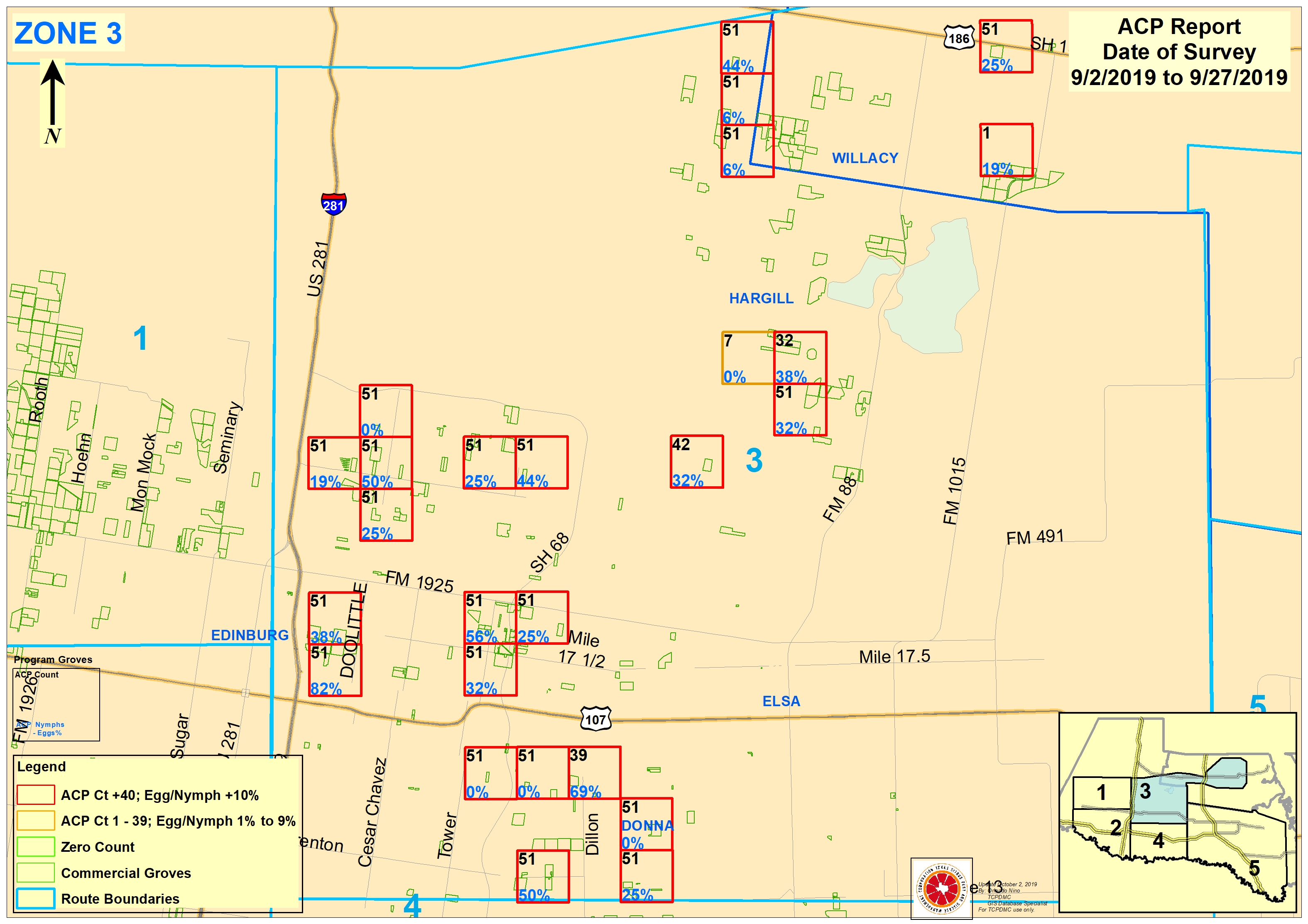 September 2 – September 27, 2019 – THE TEXAS CITRUS INDUSTRY